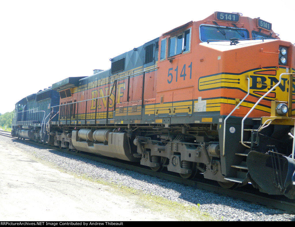 Danville 6-20-13 SJPO With BNSF Power